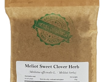 Meliot Sweet Clover Herb / Melilotus L Herba Organica - Etsy