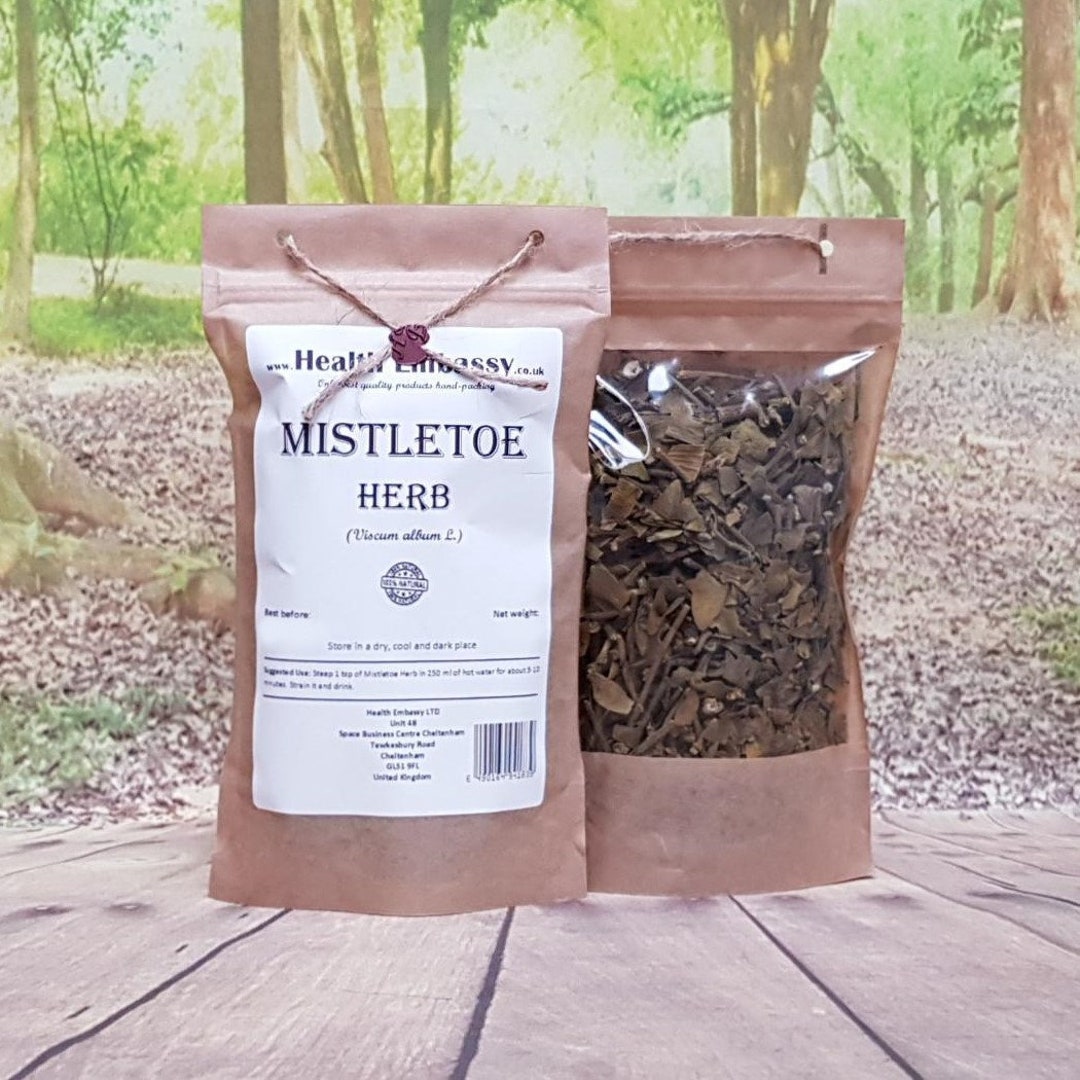 Mistletoe Herb Tea ( Viscum Album L ) Health Embassy 100% Natural ...