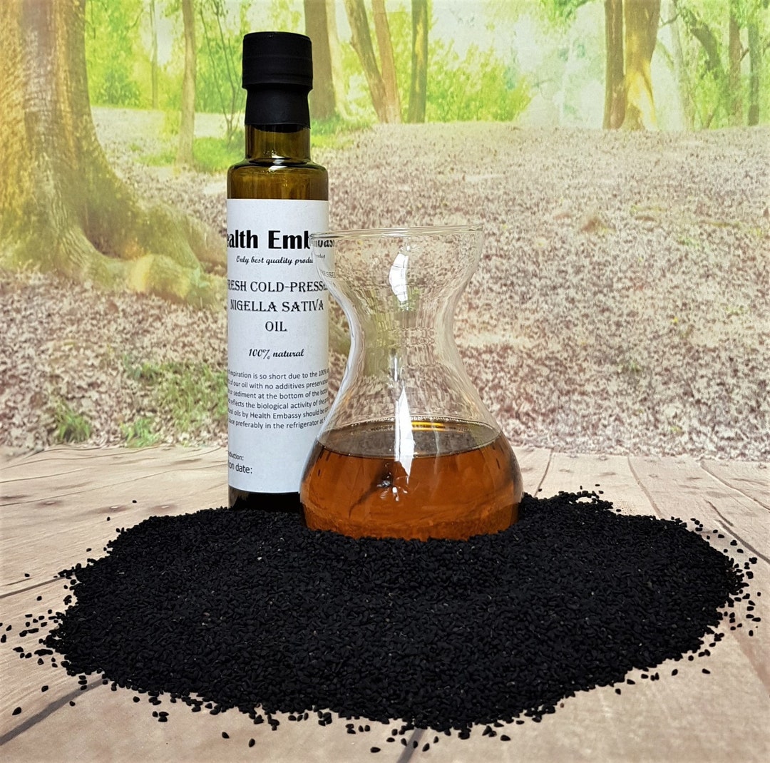 Fresh Cold Pressed Nigella Sativa Oil Health Embassy - Etsy