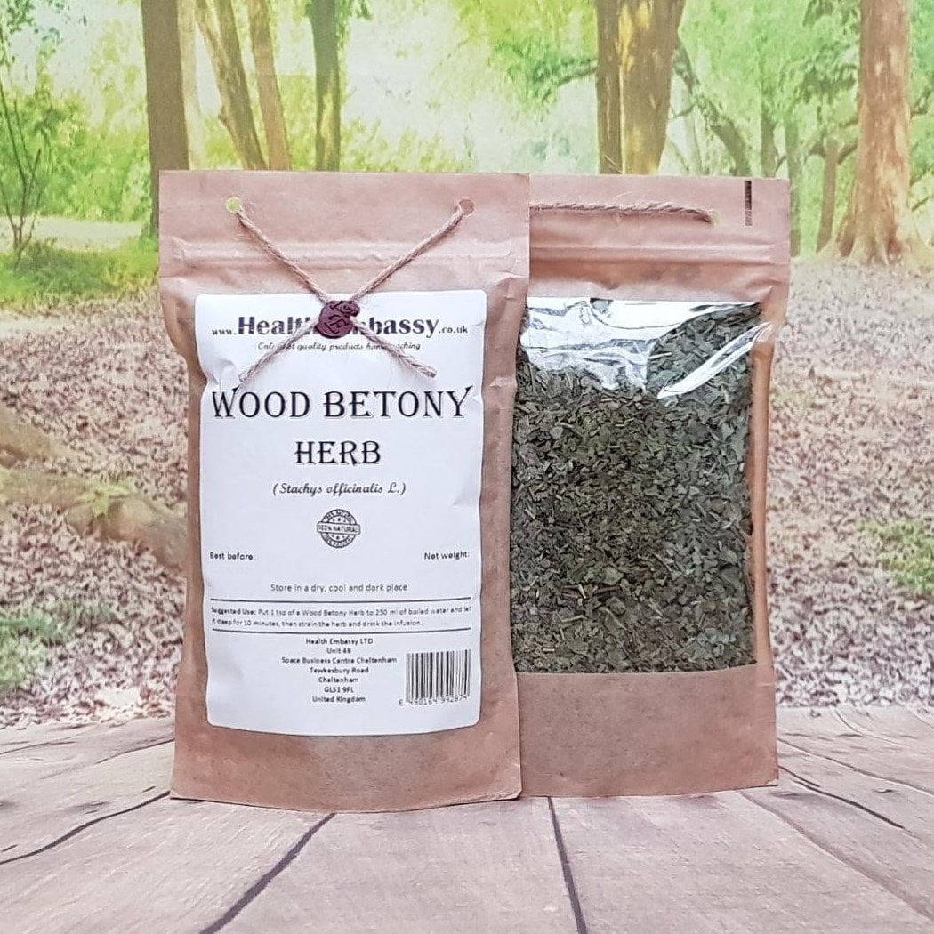Wood Betony Herb ( Stachys Officinalis ) Health Embassy 100% Natural ...