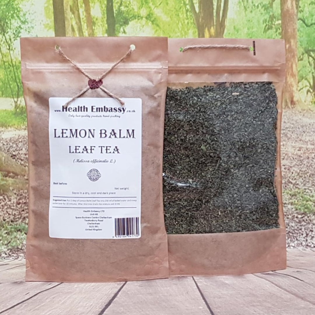 Lemon Balm Leaf Tea ( Melissa Officinalis L ) Health Embassy Natural ...
