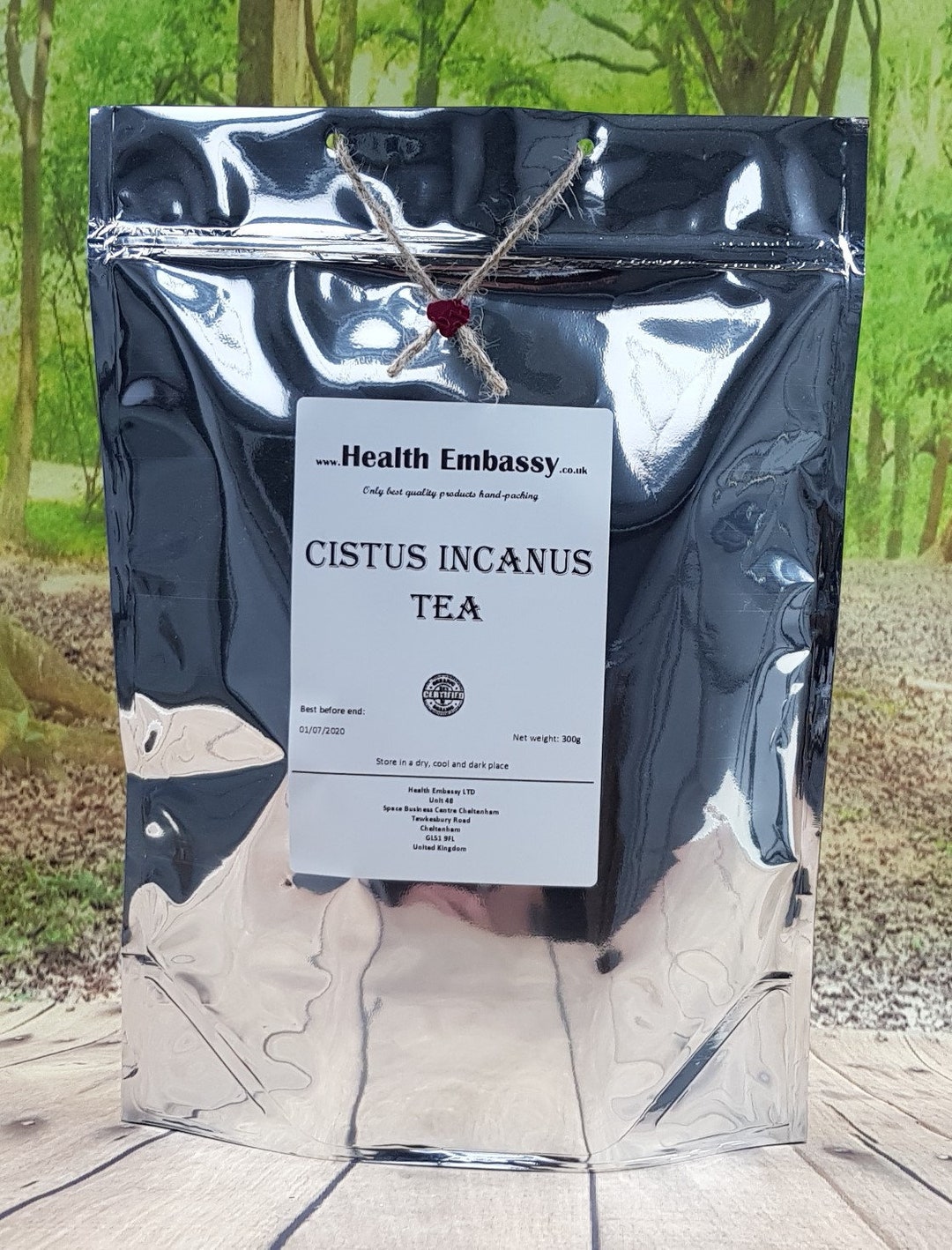 Cistus Incanus Tea 300g Herbal Tea Health Embassy - Etsy