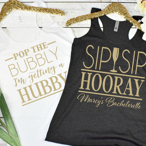 Pop The Bubbly Shes Getting A Hubby Etsy