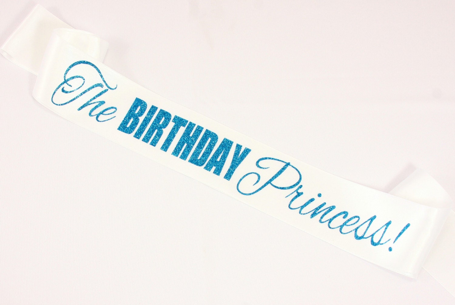 The Birthday Princess Sash. Custom Colors. Birthday Girl Sash. - Etsy