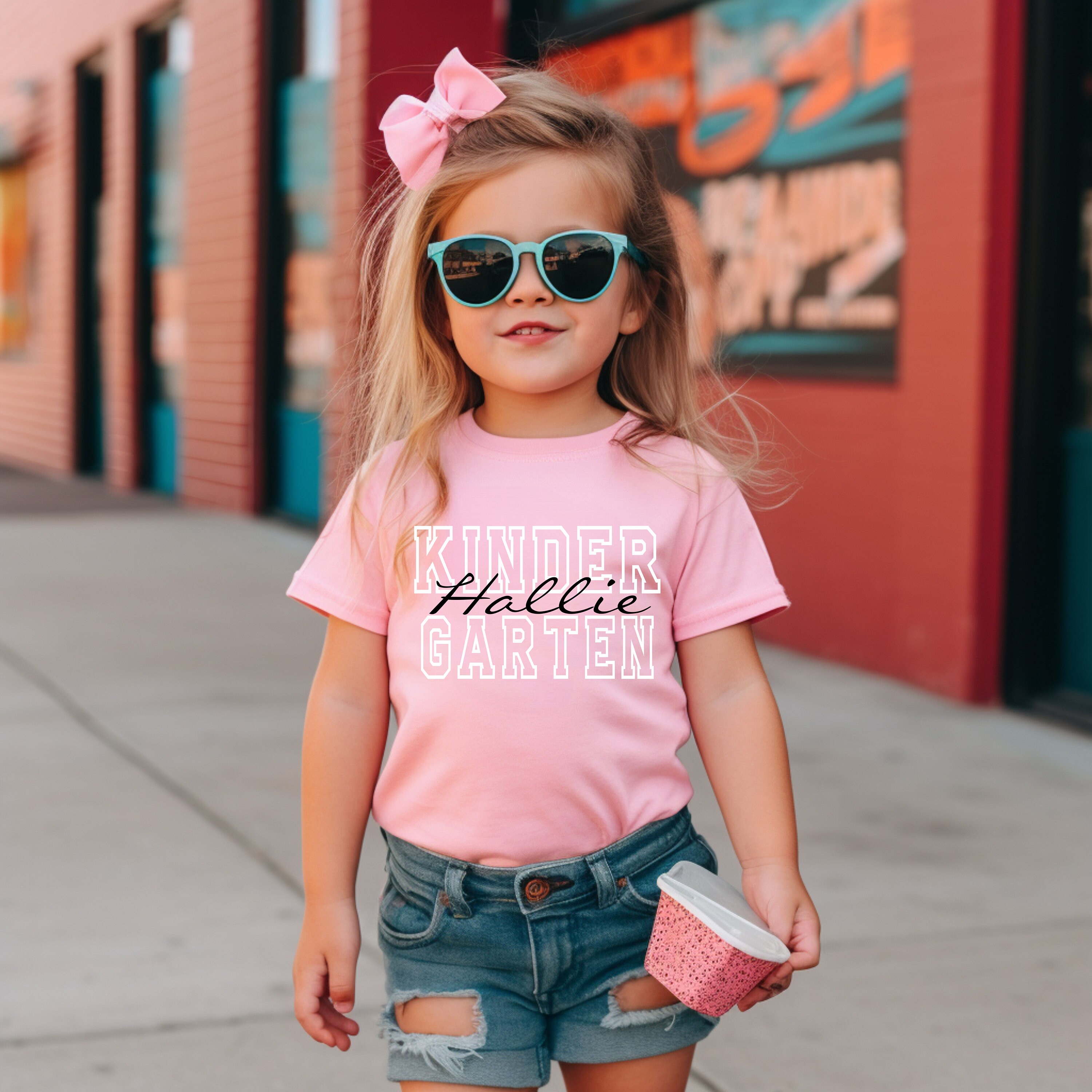 Personalized Kids Tshirt, Custom Kindergarten Shirt, Personalized Kids ...