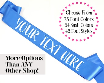 Pageant Sash Template