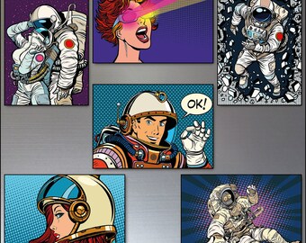 Comic Book Magnet - Etsy