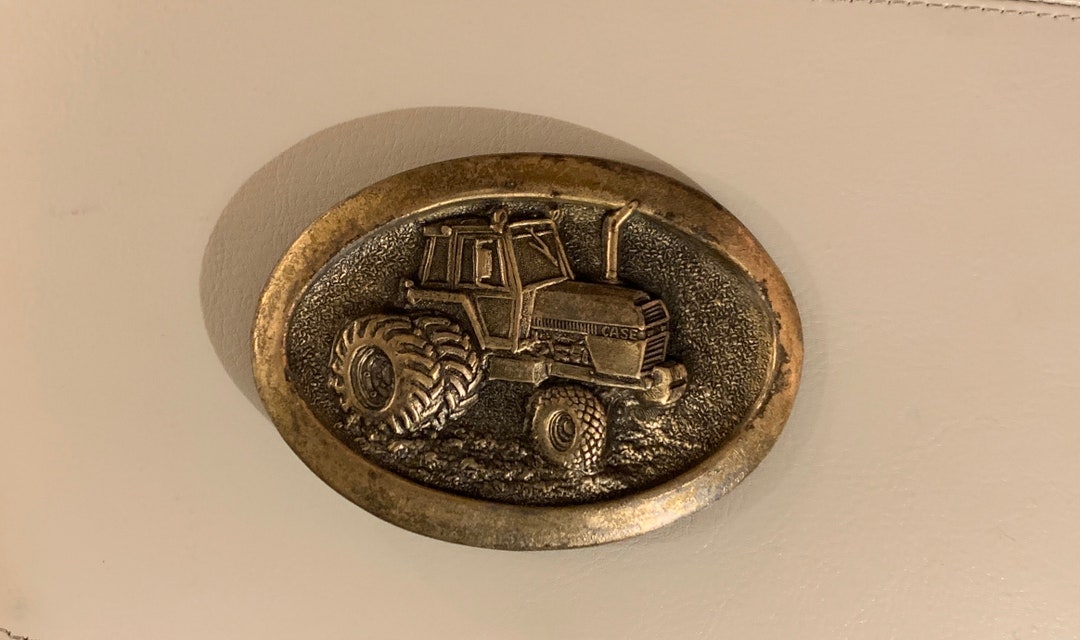 Vintage Brass 1970s Tractor Belt Buckle Made by Case in 1979 Limited ...