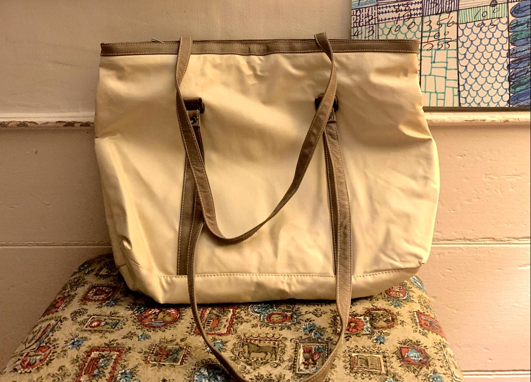 Vintage Bass Vegan Overnight Travel Bag / 1980s Carry-on Tote ...