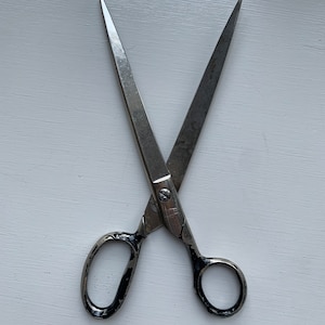 Vintage Scissors Italian Steel Sewing Tailor Scissorslifedge Made in ...