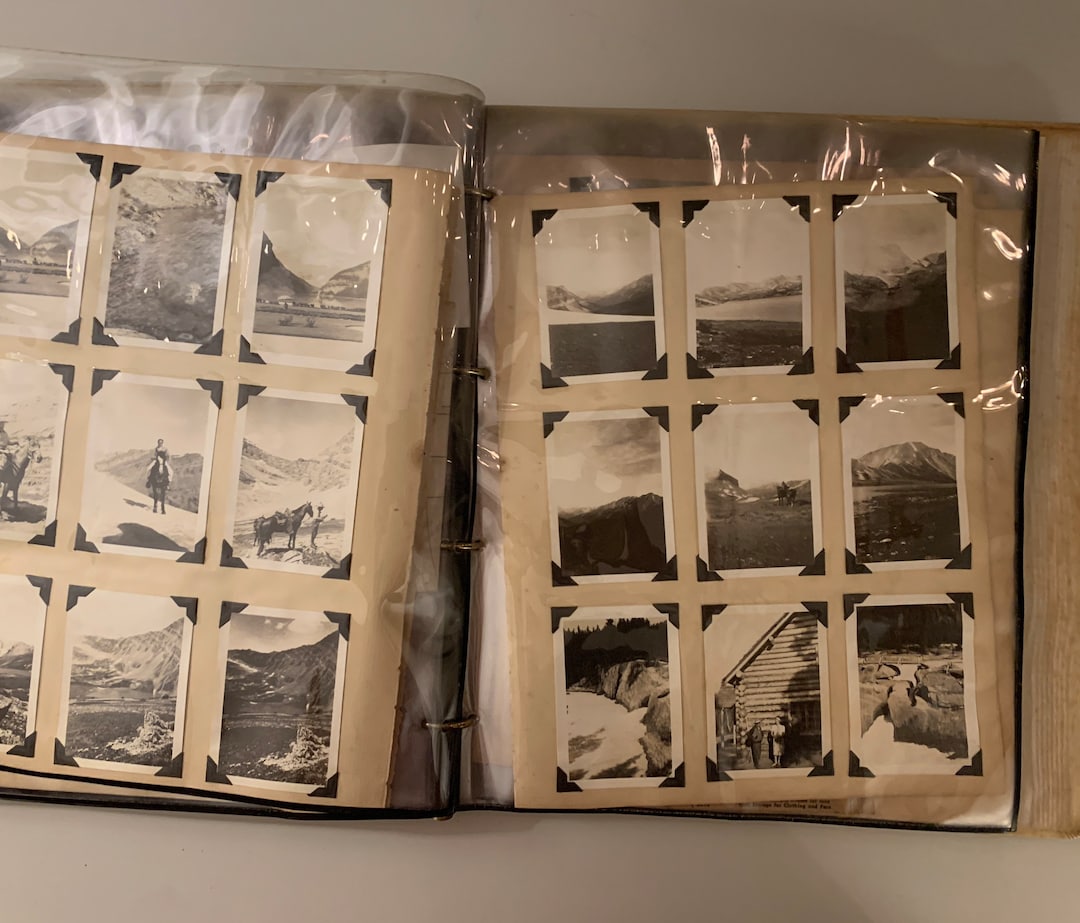 Vintage Heirloom 1940s Scrapbook Album / Upper East Side NYC Photo ...