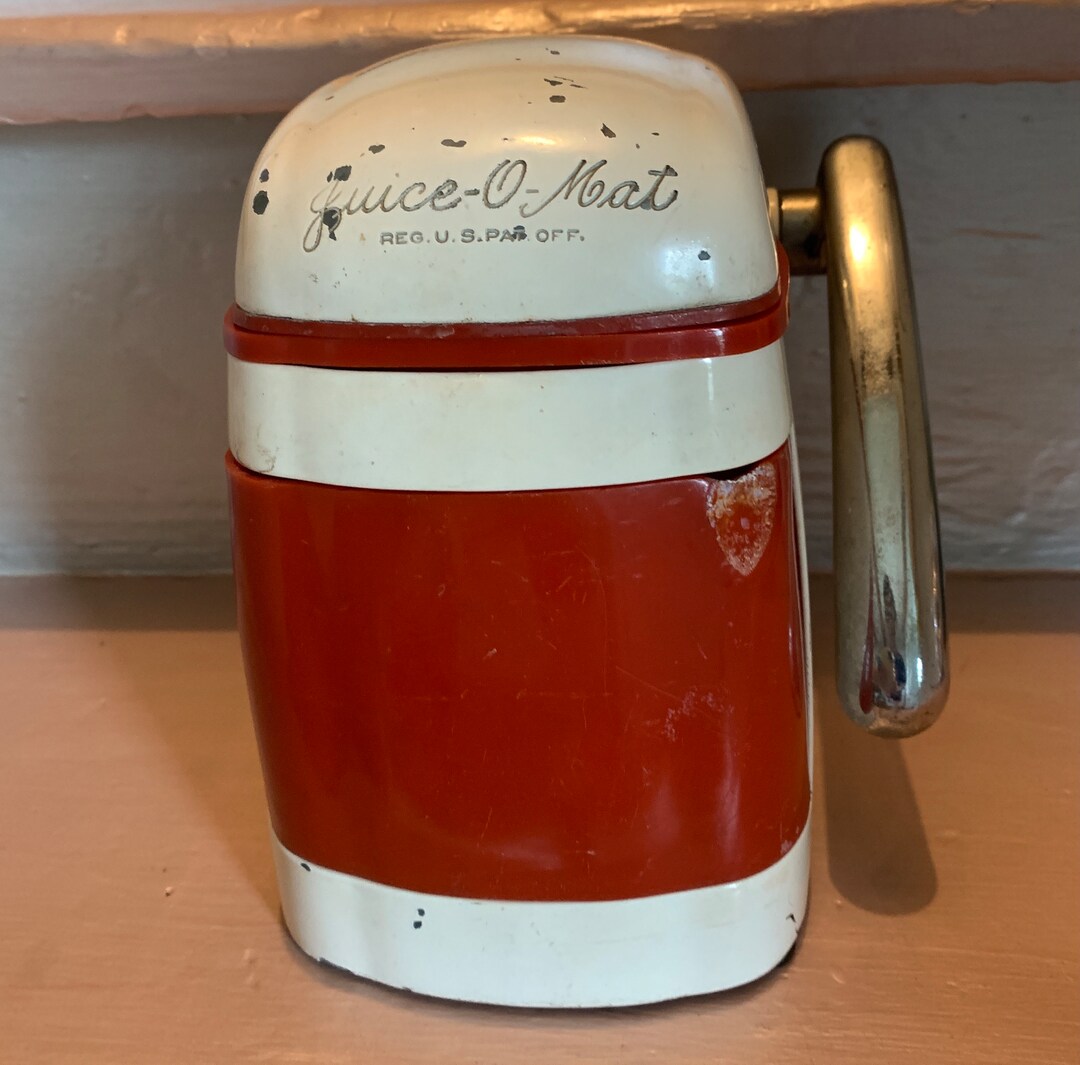 Vintage 1950s Citrus Mid-century Juice-o-mat Manual Orange Juicer Vogue ...