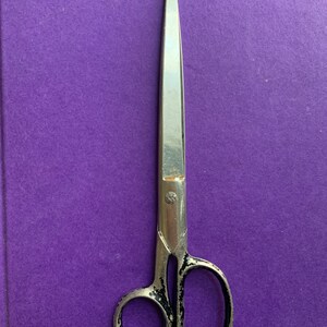 Vintage Scissors Italian Steel Sewing Tailor Scissorslifedge Made in ...