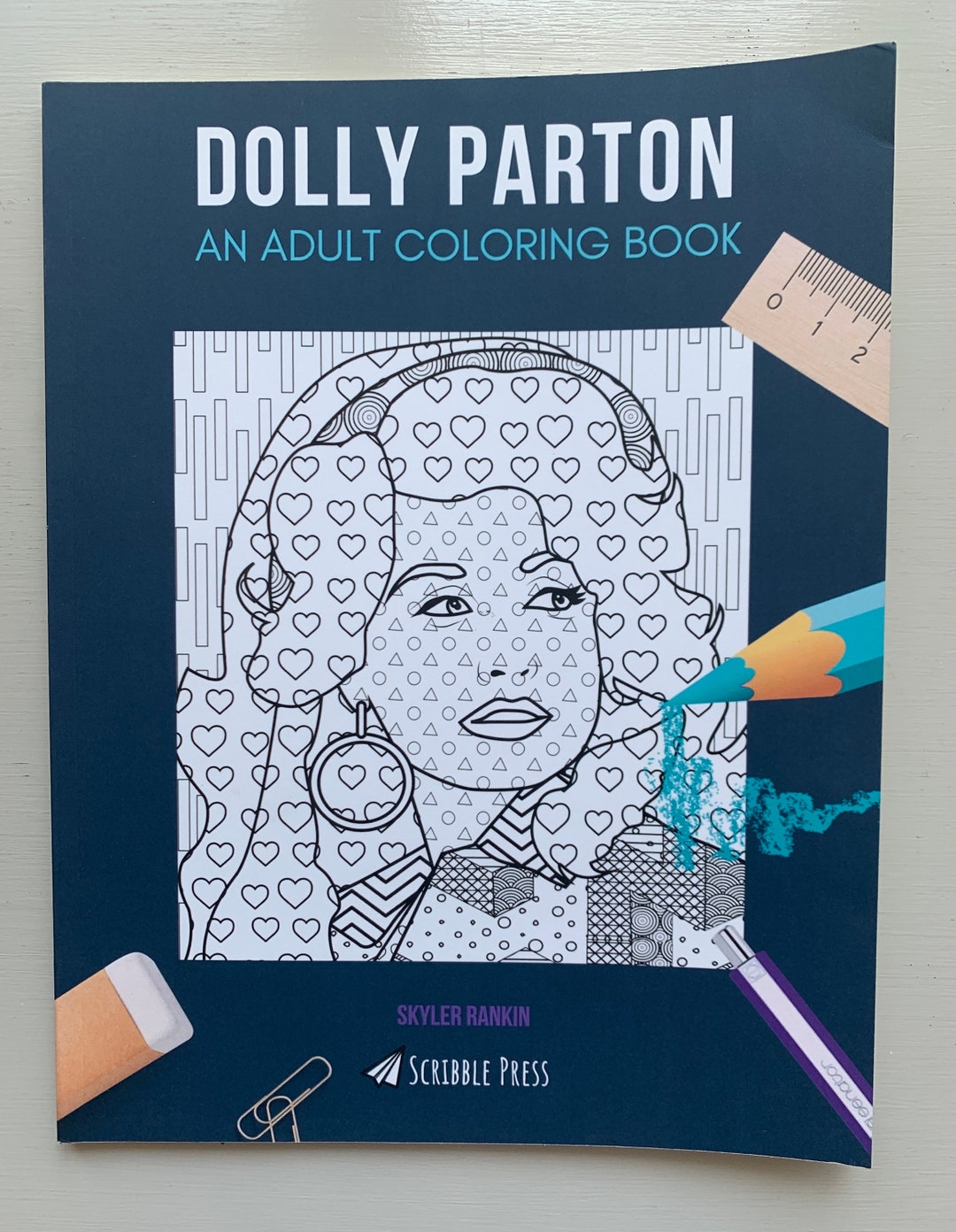 Dolly Parton Coloring Book Color the Stars Abstract Colouring - Etsy