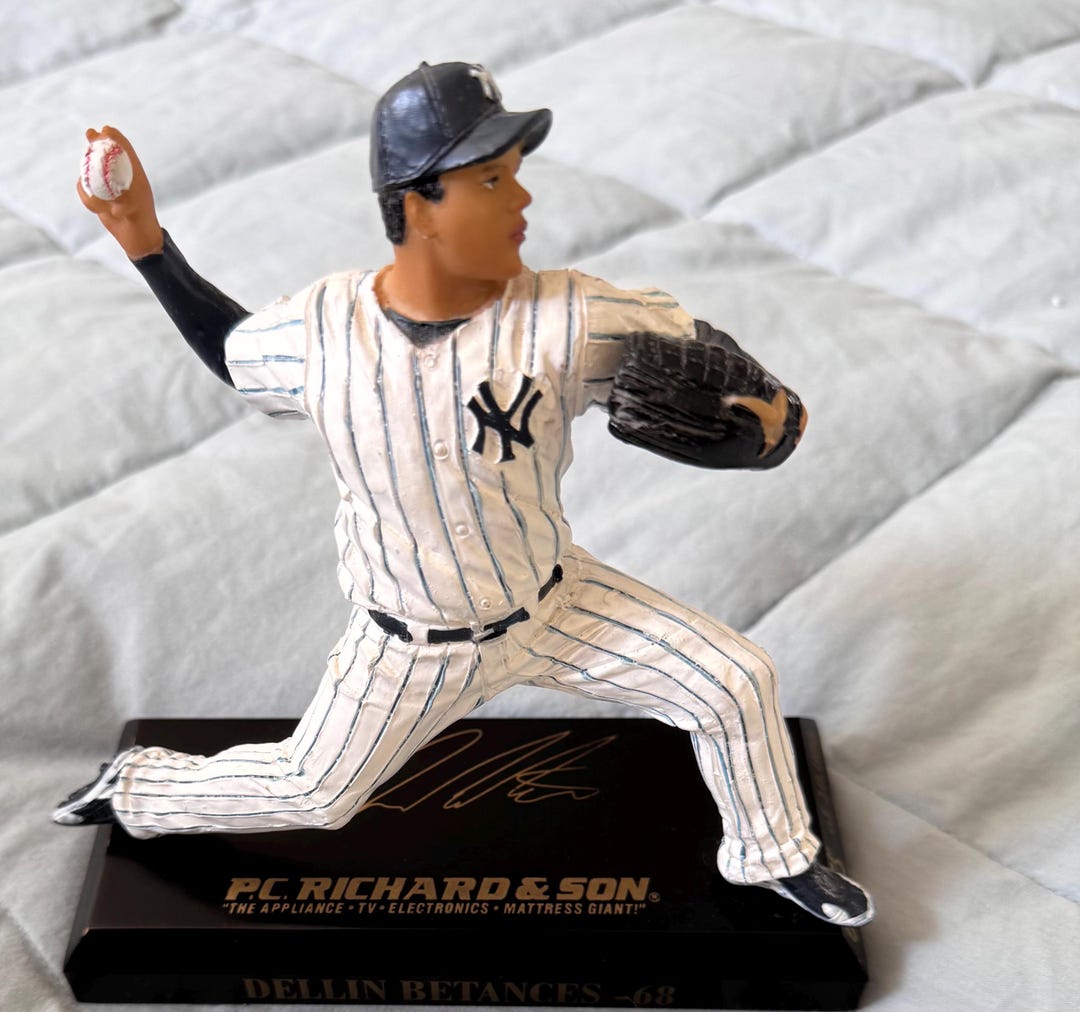 Vintage Dellin Betances Signed Yankees Figurine: Limited Edition - Etsy