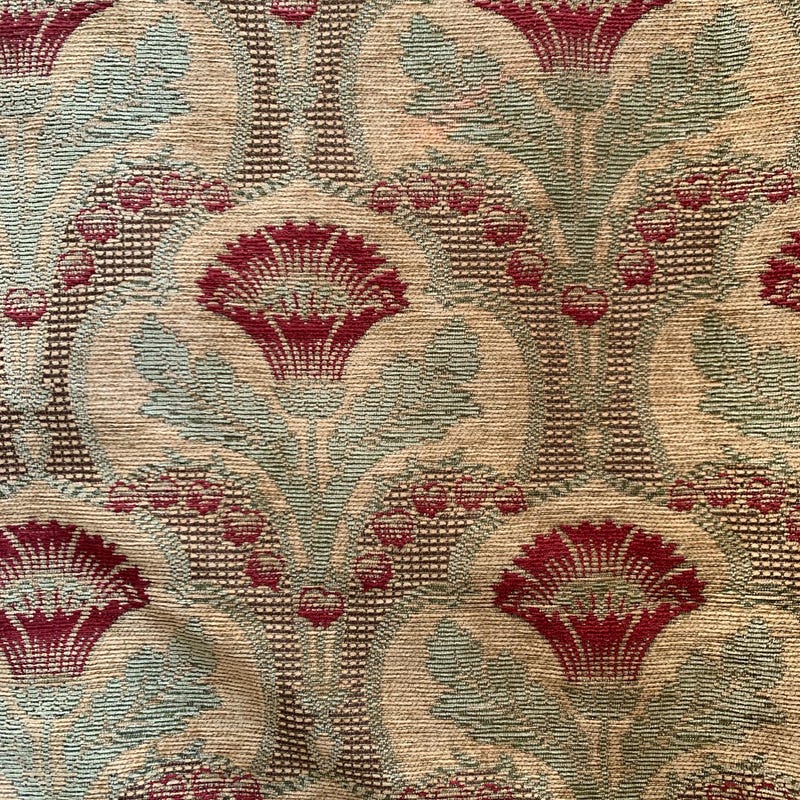 Vintage Upholstery Fabric - Etsy