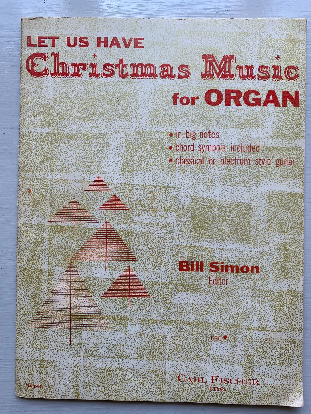 Vintage 1960s Classics Piano Christmas Holiday Song Book / Sheet Music ...