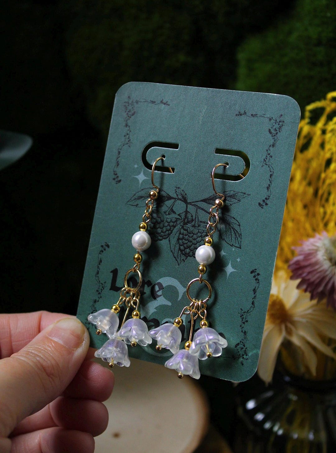 Fairycore Charm Earrings, Polymer Clay Earrings, Fairycore, Cottagecore ...