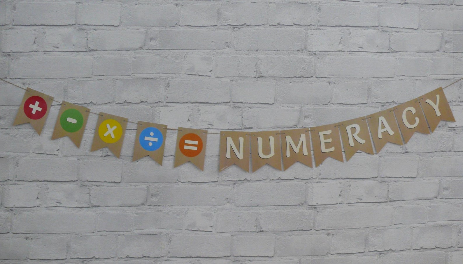 Mathematics & English Classroom Bunting. Classroom Decoration. - Etsy UK