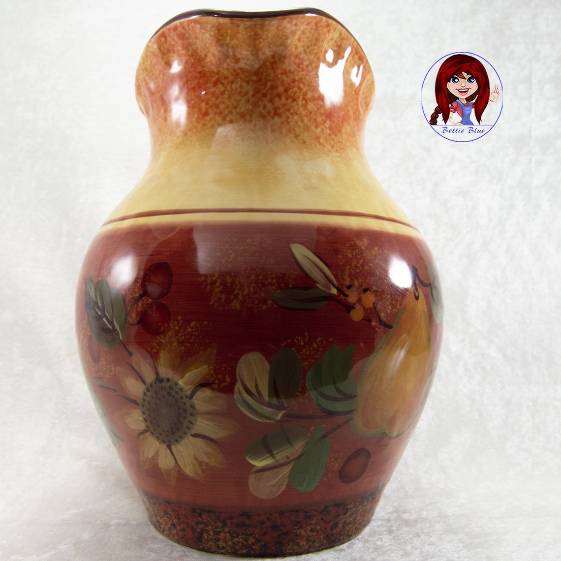 CERTIFIED INTERNATIONAL Pamela Gladding Design 128oz Large - Etsy