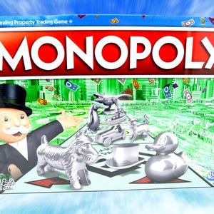 Hasbro Monopoly C1009 Classic Board Game BRAND NEW SEALED in Box! - Etsy