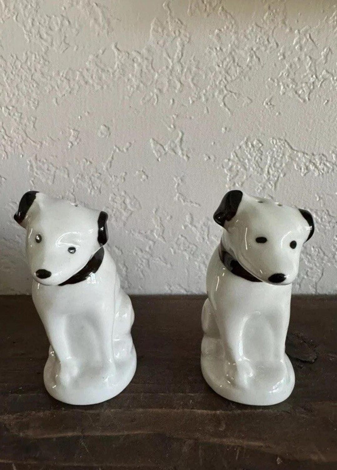 Vintage RCA Nipper Radio Advertising Dog Salt & Pepper Shaker Set - Etsy