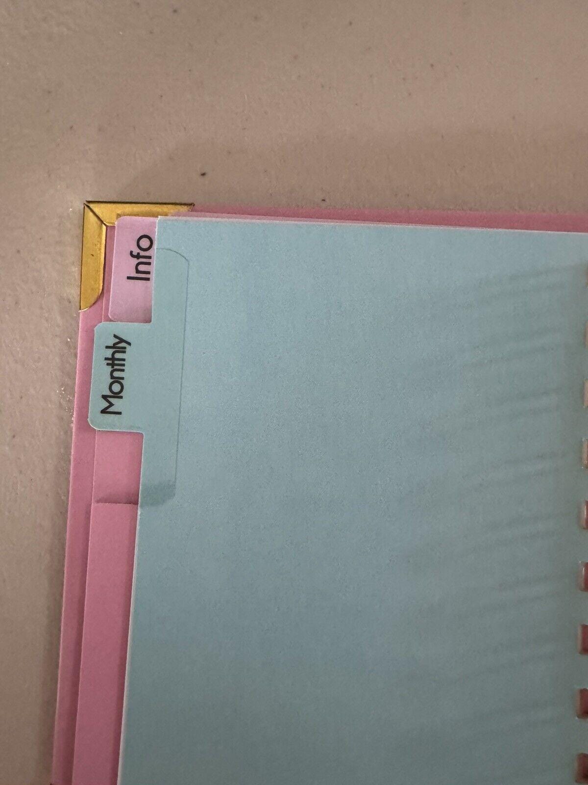 Undated Spiral Bound Weekly / Monthly Planner Agenda TABBED - Etsy