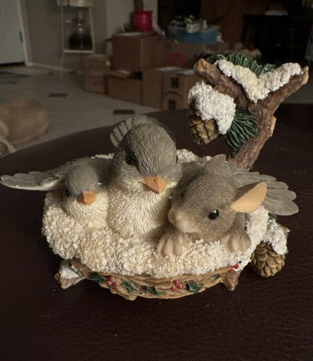 Charming Tails Mouse Figurine Fitz Floyd Nestled in for the Holidays ...