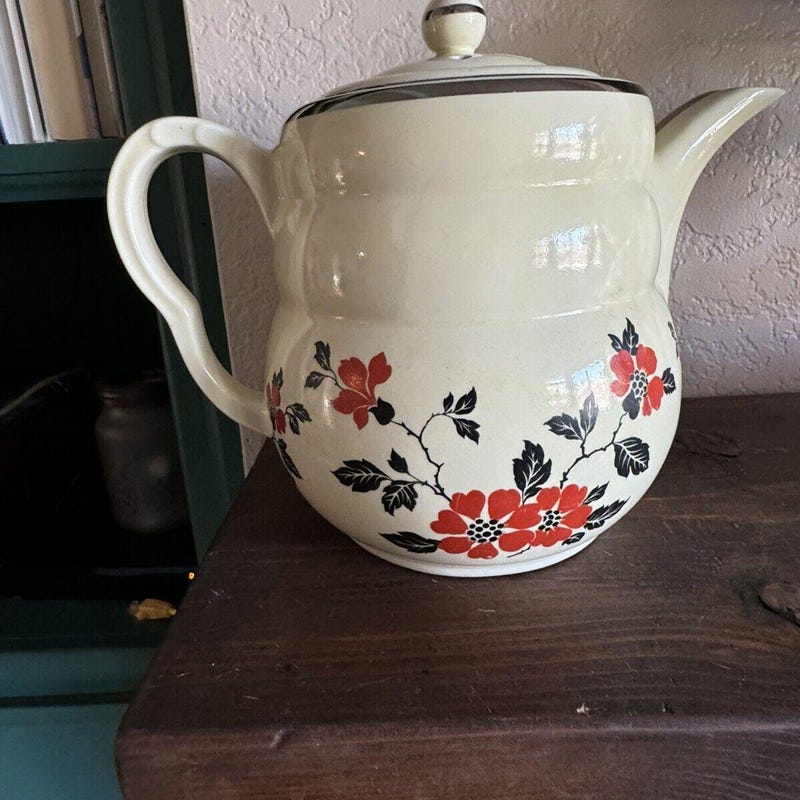 Hall China Red Poppy - Etsy