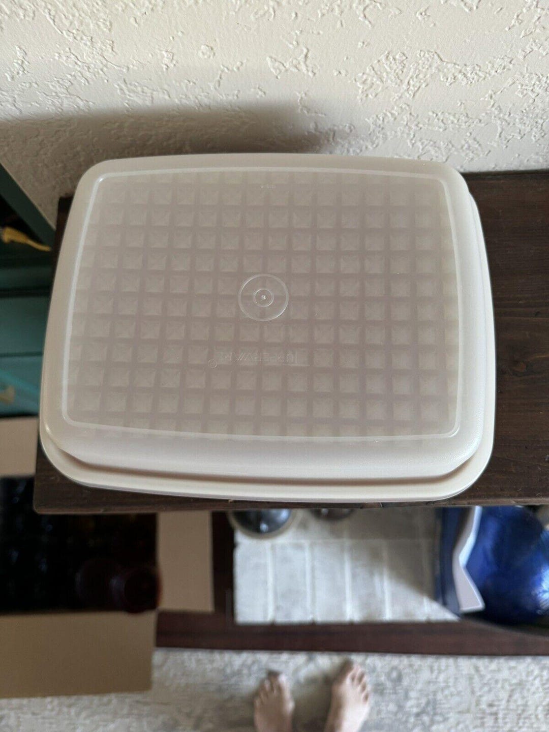 Vintage Tupperware Season N Serve Jr Meat Marinade W/ Opaque Lid 1518 ...