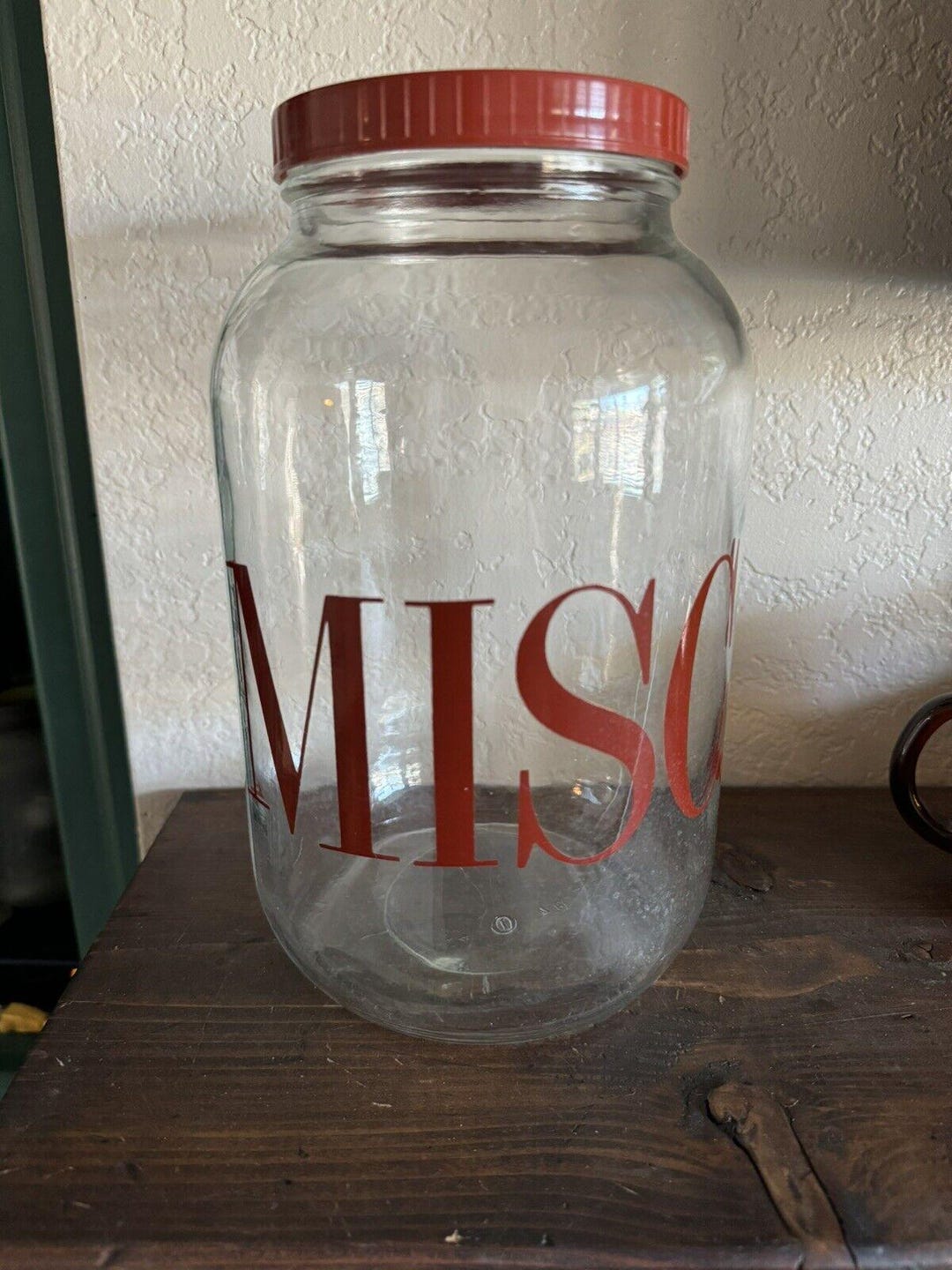 Ball Mason Rare Huge Glass Misc. Jar Vintage Retro Rust Letters Gallon - Etsy