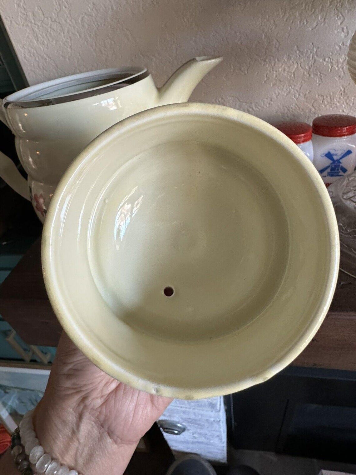 Rare Hall China Red Poppy Coffee Pot - Etsy