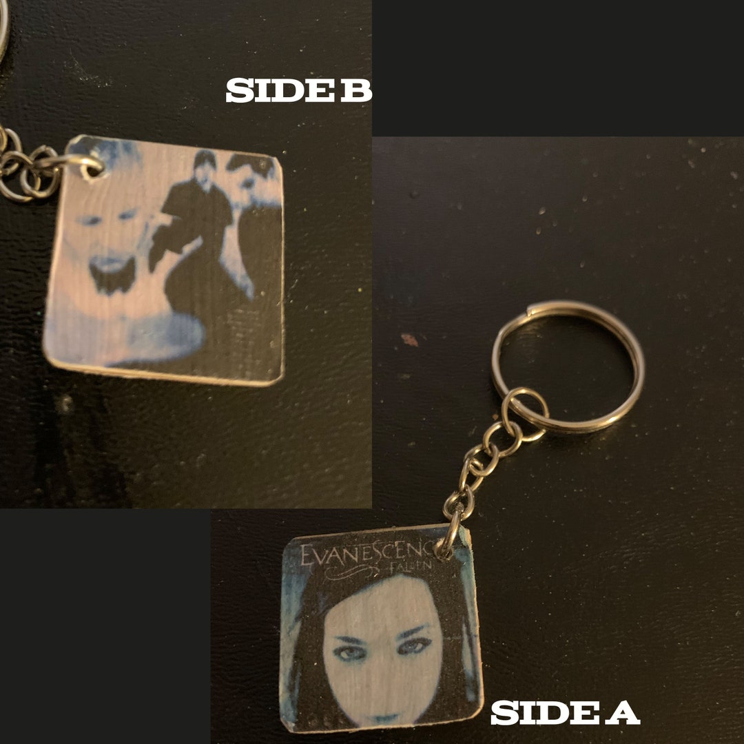 Evanescence Fallen Album Wood Keychain - Etsy