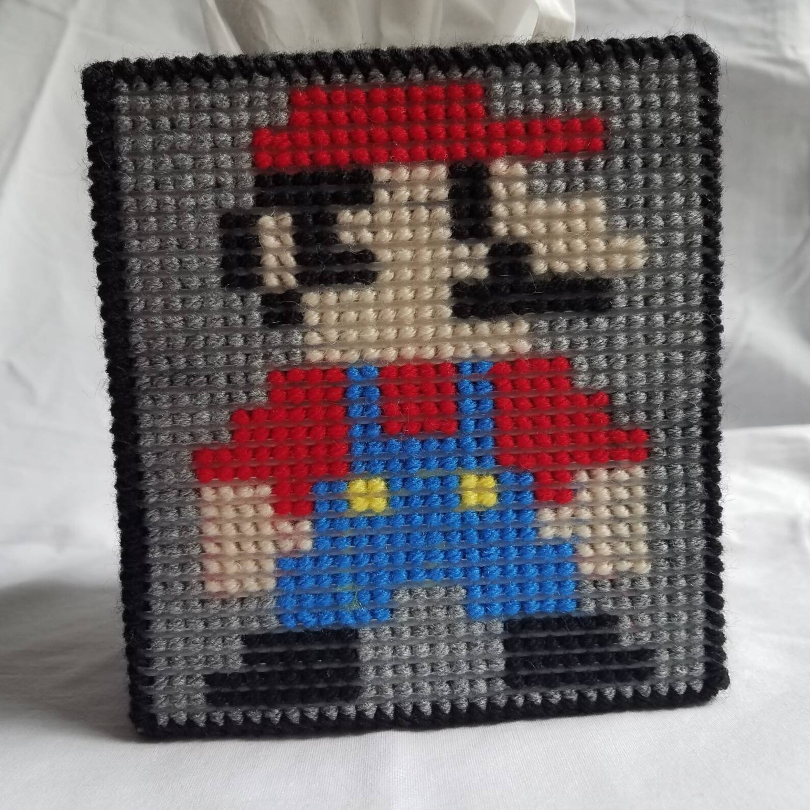 Tissue Box Cover Super Mario Brothers Luigi Nintendo Video Game Pixel ...