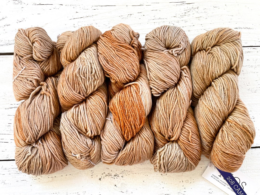 Malabrigo RIOS - CAMEL |worsted Weight Yarn (4) ,4 Ply, 100% Superwash ...