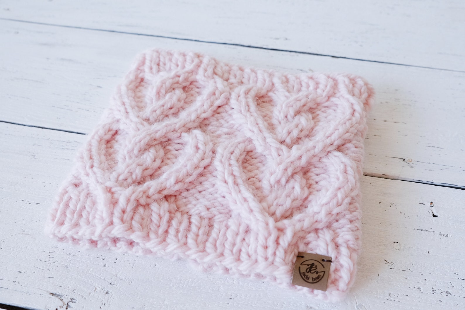 KNITTING PATTERN the Double Heart Cowl Knit Pattern,cowl Knitting ...