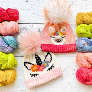 KNITTING PATTERN: Unicorn Horn Beanie / Knit Hat Pattern, Duplicate ...