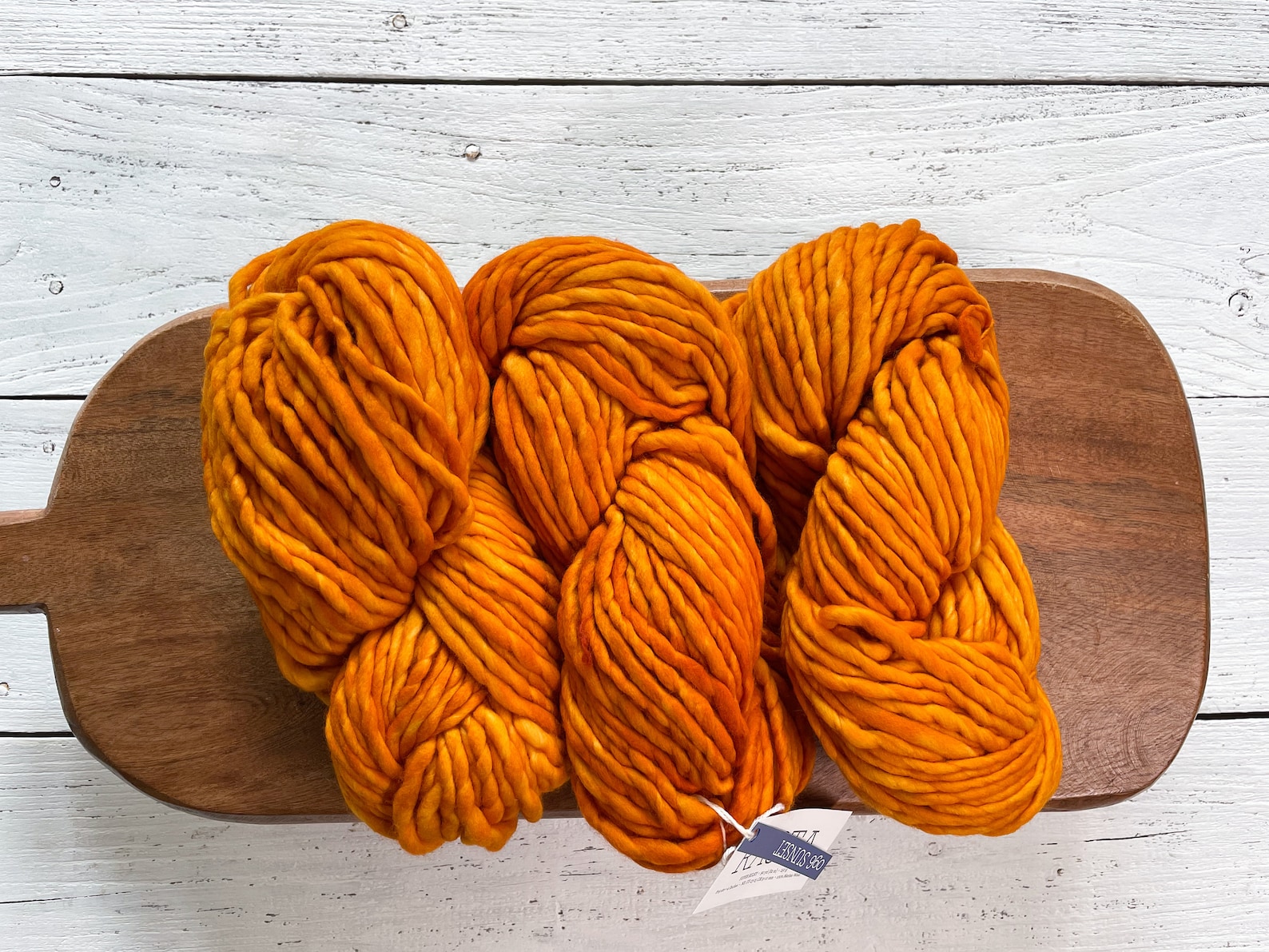 Malabrigo RASTA - SUNSET |Super voluminöses Garn, einfädig, 100% ...
