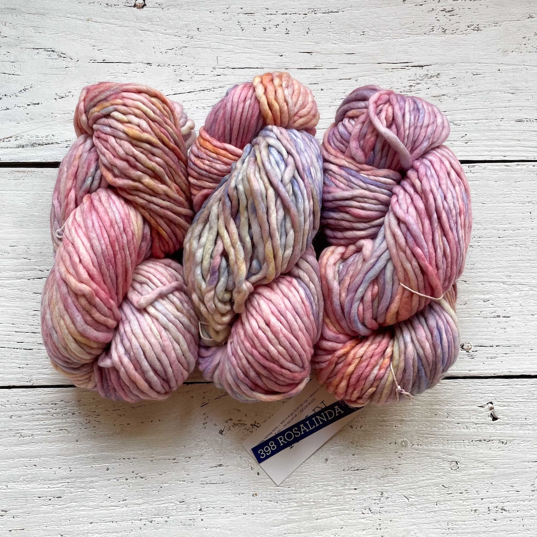 Malabrigo RASTA - ROSALINDA |super Bulky Yarn, Single Ply, 100% Merino ...