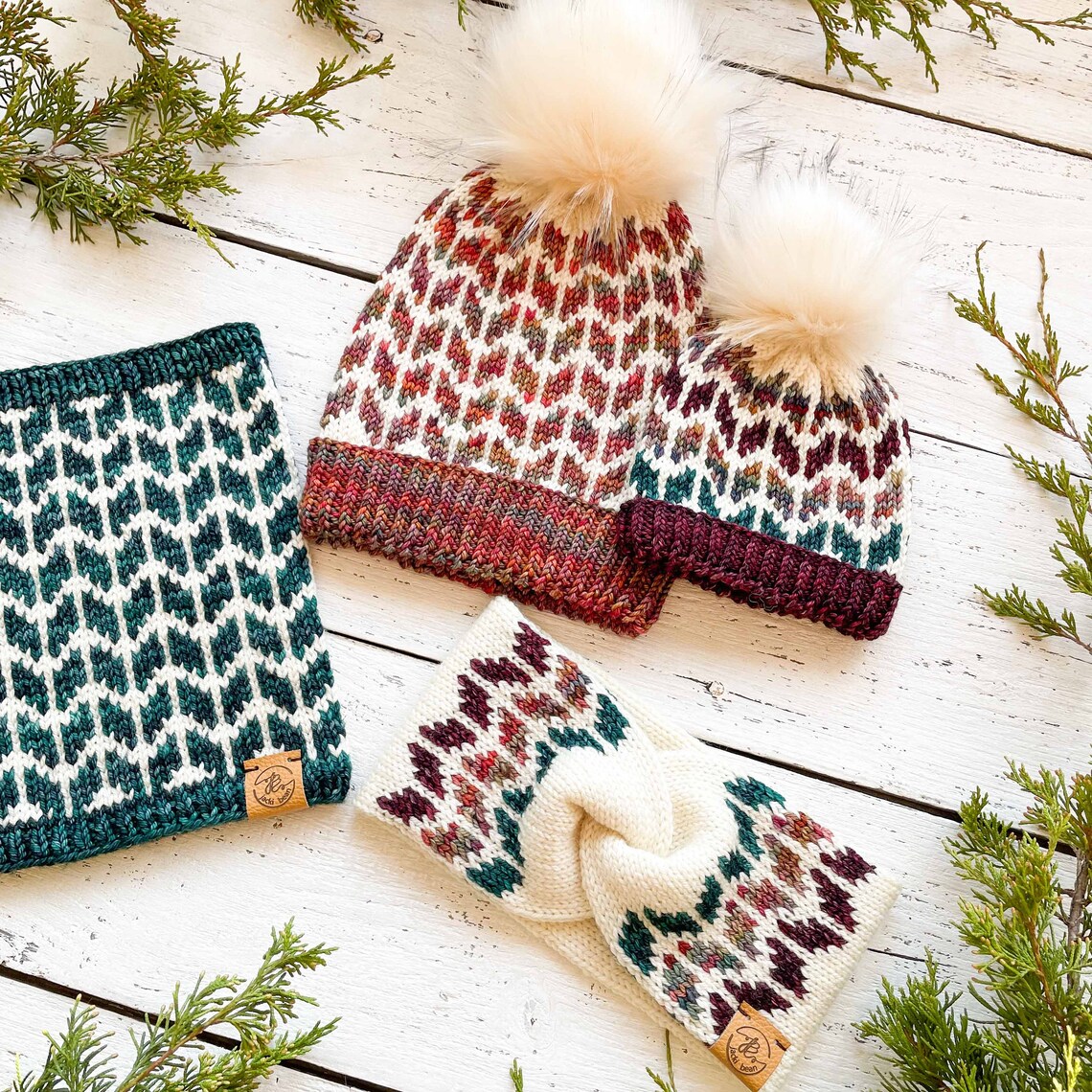 KNITTING PATTERN: Knit Stitch Cowl /knit Cowl Pattern, Stranded ...