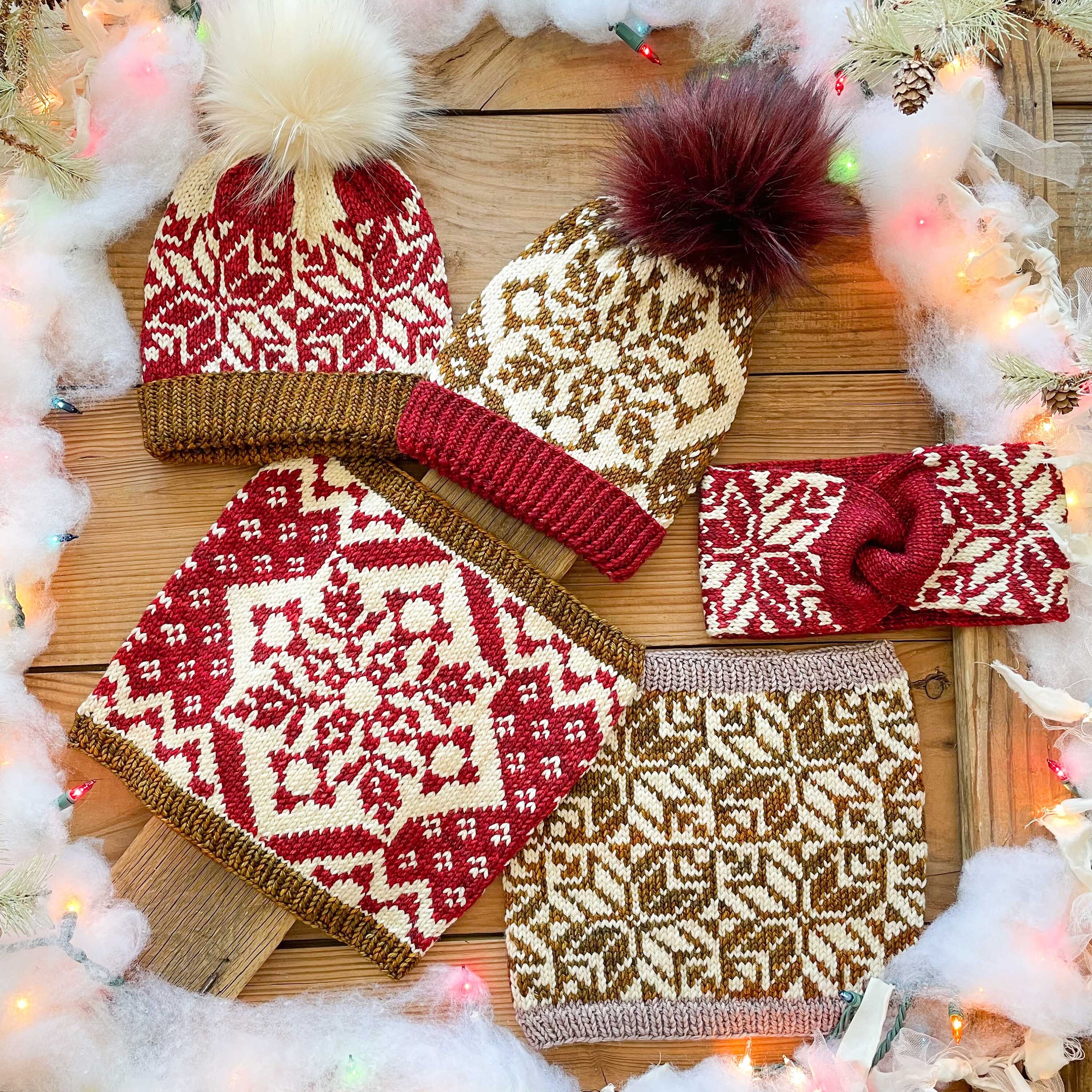 KNITTING PATTERN: Dreaming of Snow Cowl / Knit Cowl Pattern,stranded ...