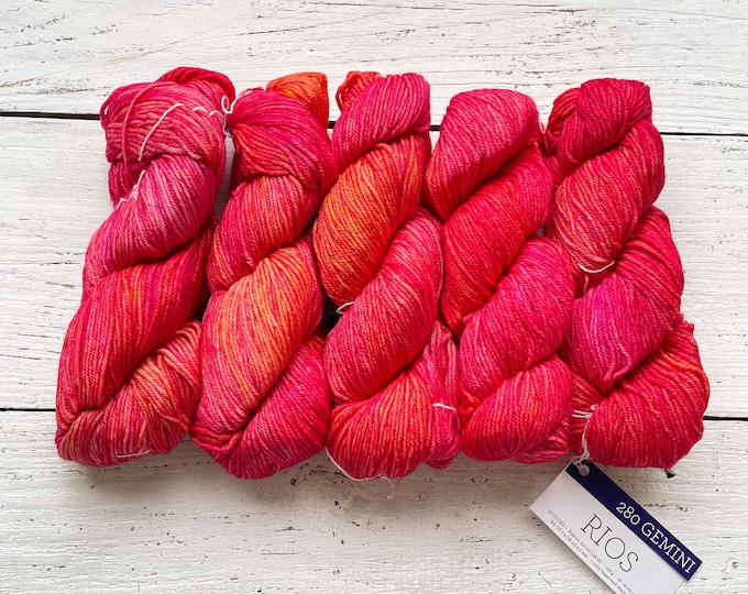 Malabrigo RIOS zodiac TAURUS Worsted Weight Yarn 4 ,4 Ply,100% ...