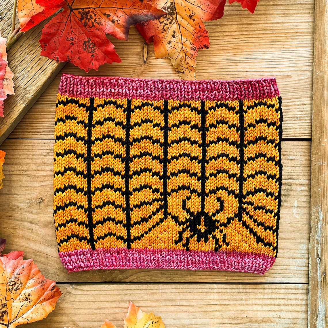 KNITTING PATTERN: the Fiber Web Cowl / Knit Cowl Pattern, Stranded ...