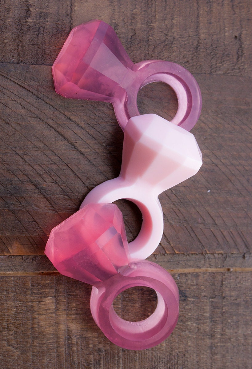 30 Engagement Ring Soaps Bachelorette Party Favors Bridal - Etsy