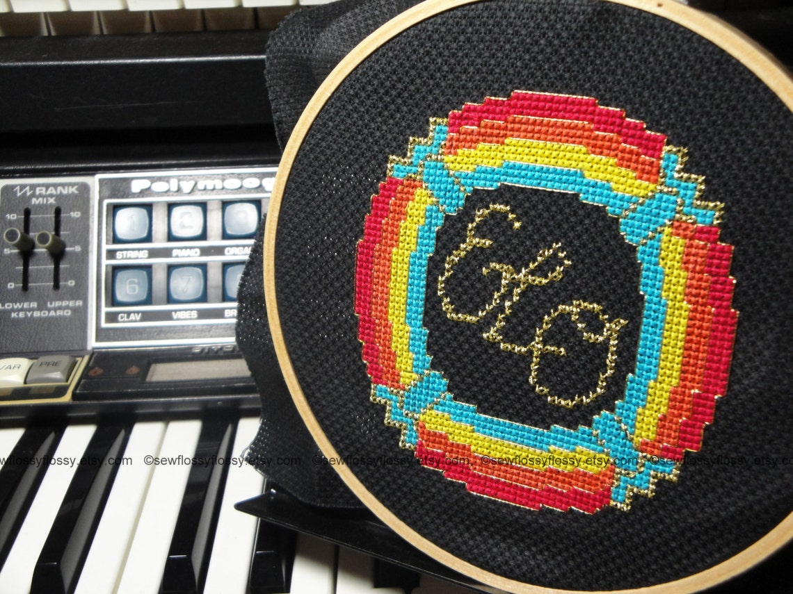 Electric Light Orchestra - ELO Band Logo - Spaceship - Jeff Lynne ...