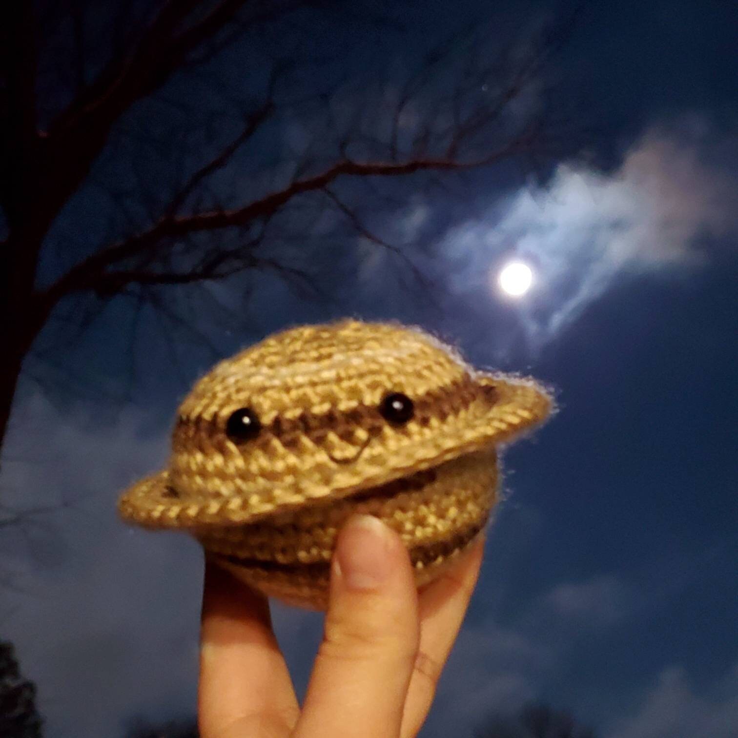 Saturn Crochet Pattern Beginner Planetary Amigurumi Solar - Etsy