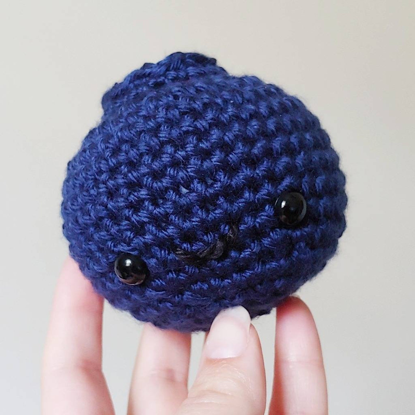 Crochet Blueberry Pattern Easy Beginner Crochet Plushie - Etsy