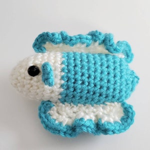Pisces Fish Crochet Pattern - Betta Amigurumi - February March Zodiac ...
