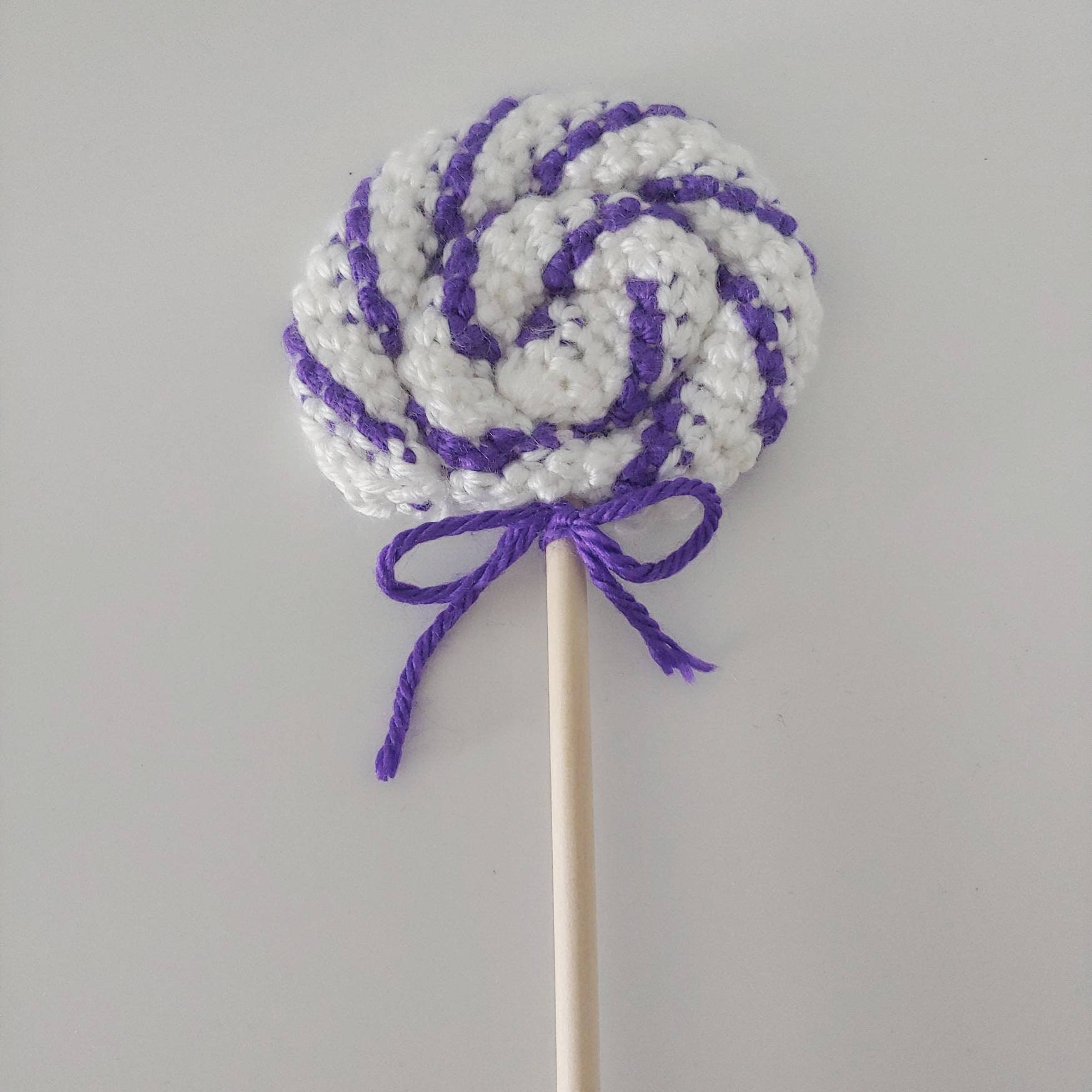 Crochet Lollipop Pattern - Easy Beginner Crochet Plushie - Kawaii Old ...