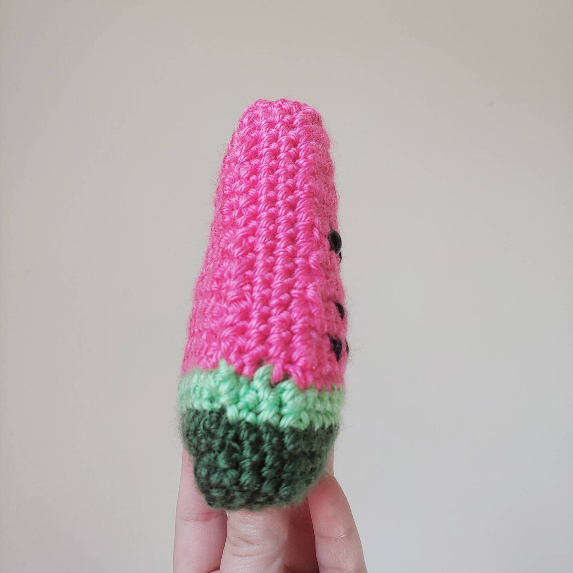 Watermelon Crochet Pattern Easy Beginner Crochet Plushie - Etsy